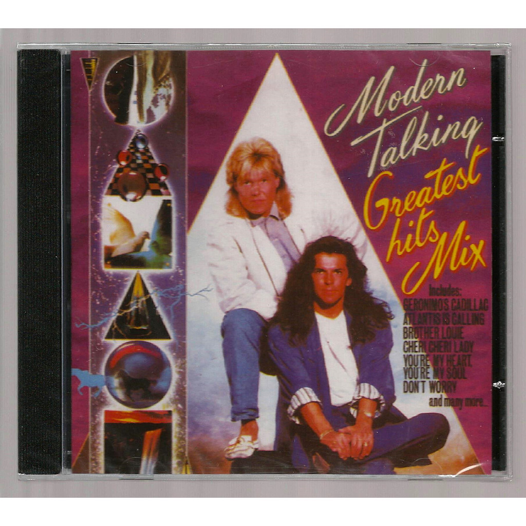 CD Modern Talking - Greatest Hits Mix - Original - Lacrado | Shopee Brasil