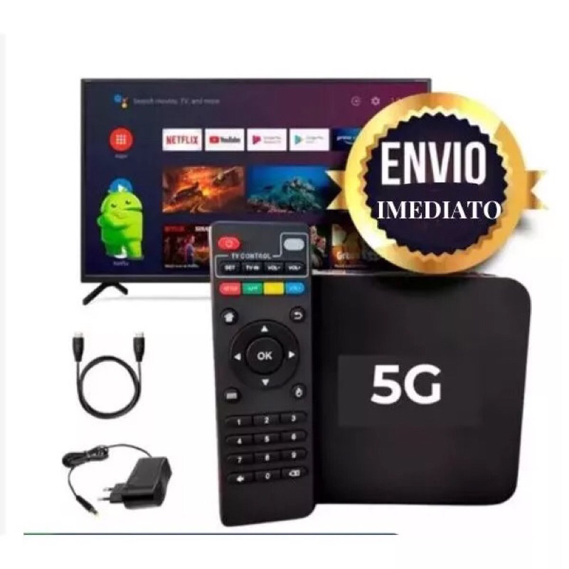 Conversor hdmi Digital Smart 4k 5g wifi Tv Virar Smart Android 13.O 256 ...