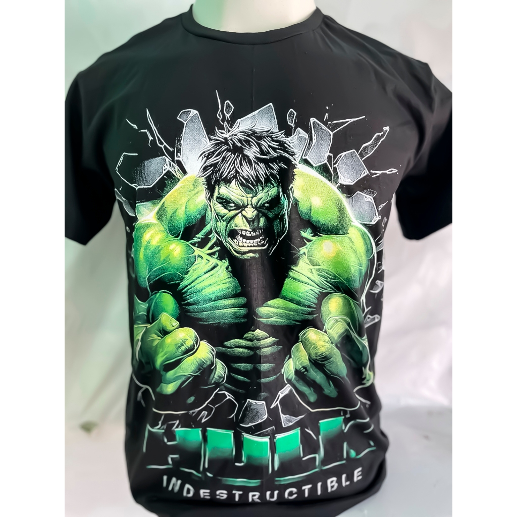 CAMISETA HULK INDESTRUCTIBLE 100% ALGODÃO CAMISA | Shopee Brasil
