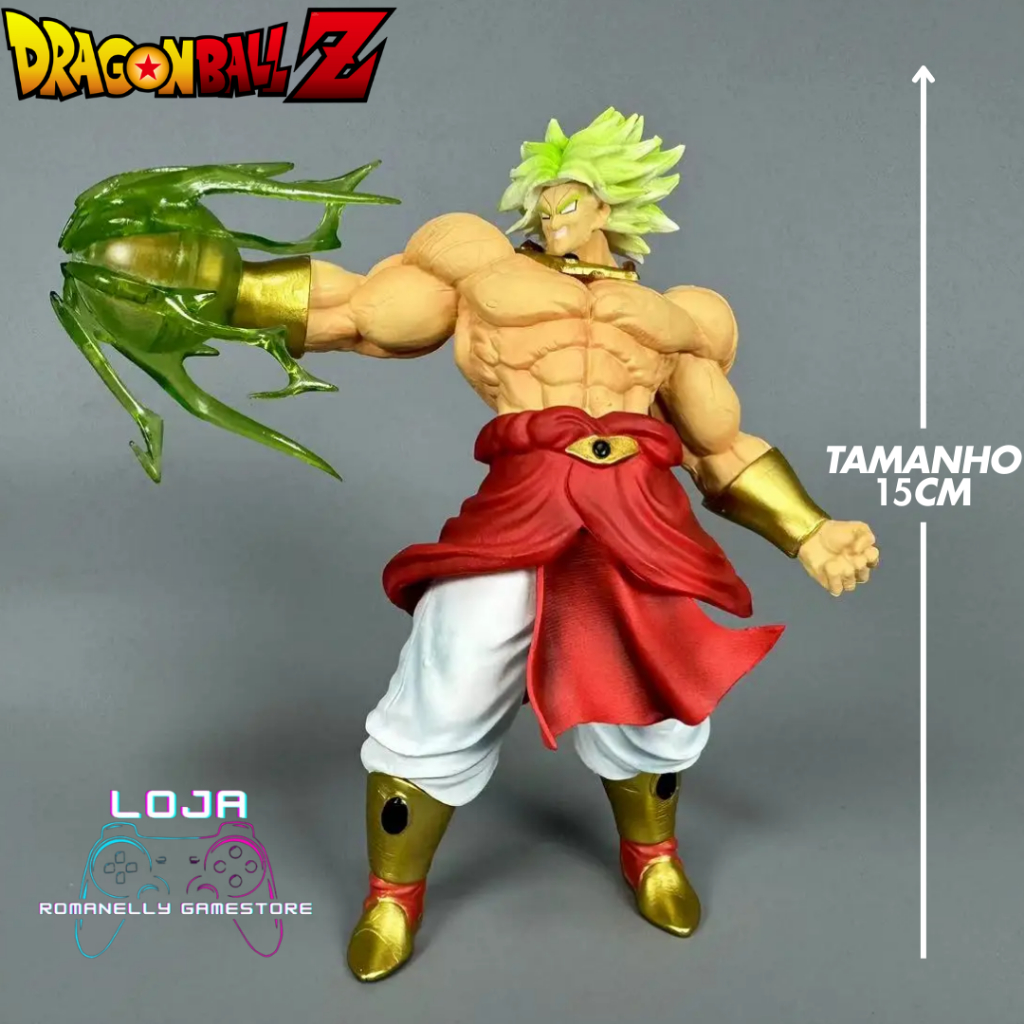 Broly 15cm Action Figure Dragonball Z GT AF Heroes Sparking Zero ...