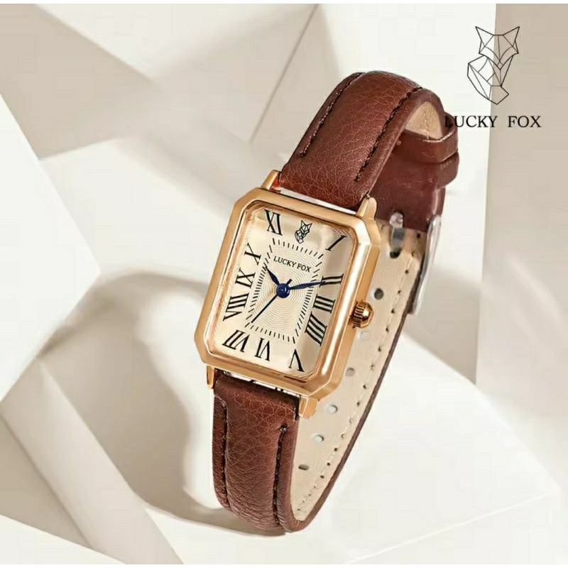 Relógio Quartzo Feminino LUCKY FOX Estilo Executivo e Luxuoso. | Shopee Brasil