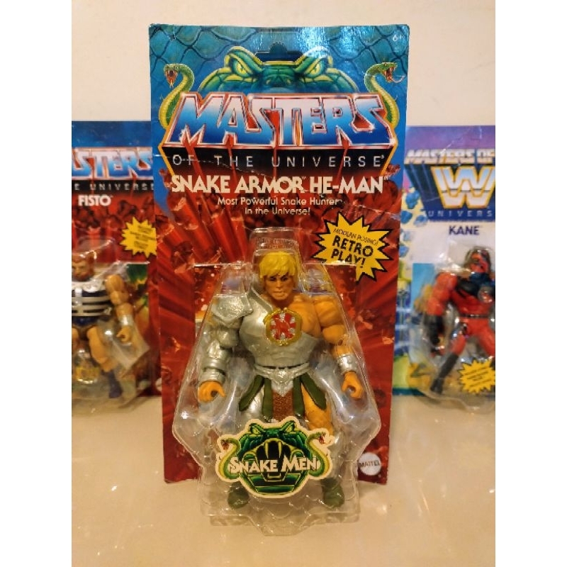 Snake Armor He-Man - Masters Of Universe Origins Motu | Shopee Brasil