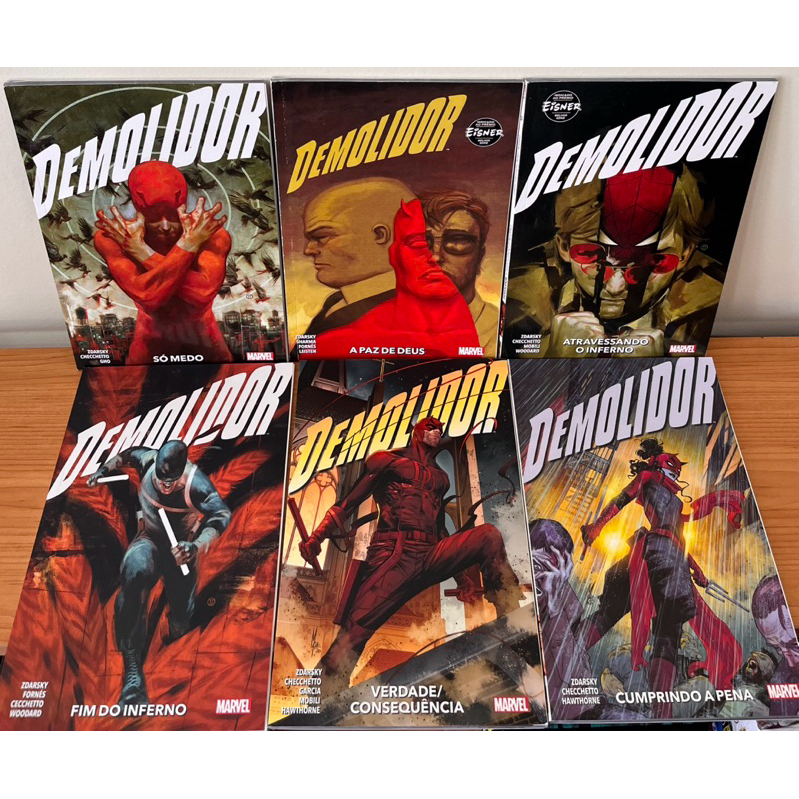 Hq Demolidor Chip Zdarsky Completo - 15 volumes | Shopee Brasil