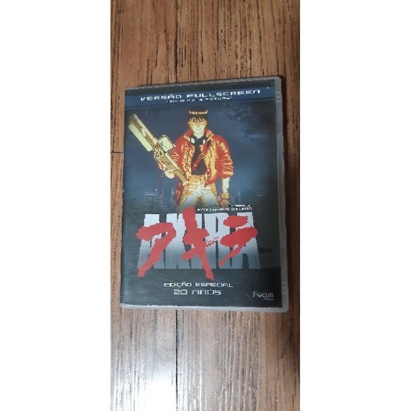 Dvd Original Akira Edição Especial 20 anos Versão Fullscreen | Shopee ...
