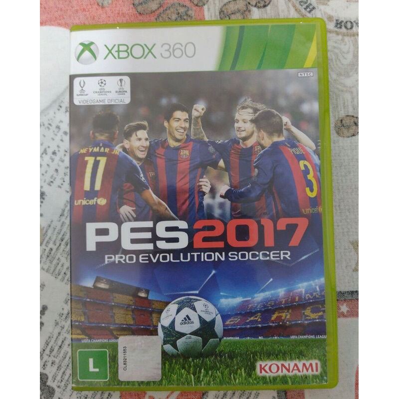 PES 2017 Xbox 360 - Mídia Física Original - | Shopee Brasil