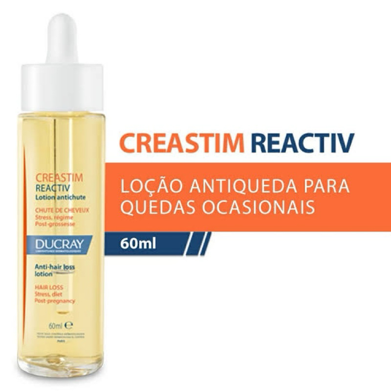 Loção Antiqueda Ducray Creastim Reactiv 60ml | Shopee Brasil