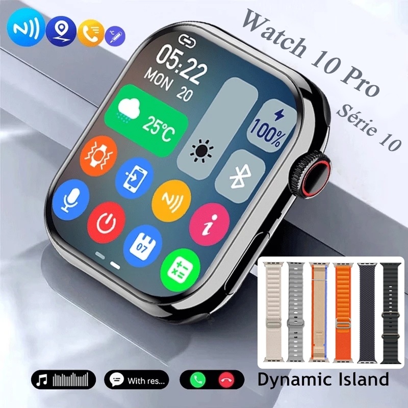 Novo Smartwatch Watch 10 Pro Série 10 Calculadora Cardíaca ...