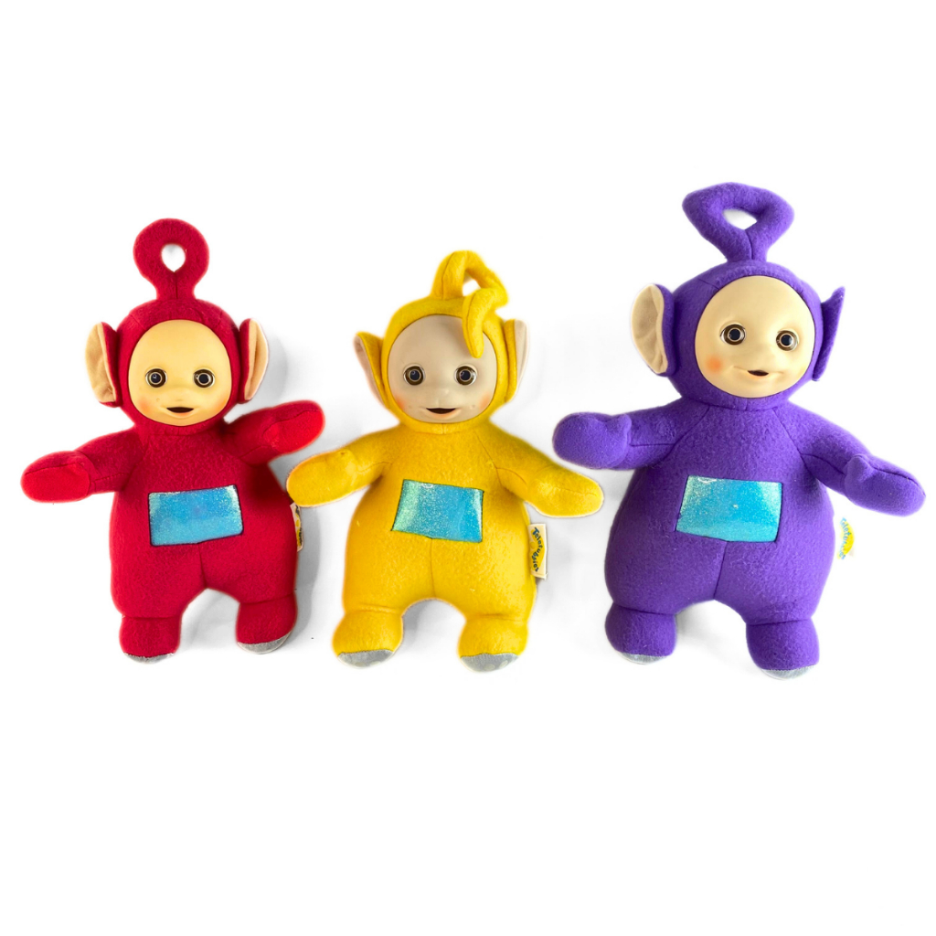 Boneco Teletubbies 30cm Da Estrela Original Pelúcia Dipsy Tinky Winky ...