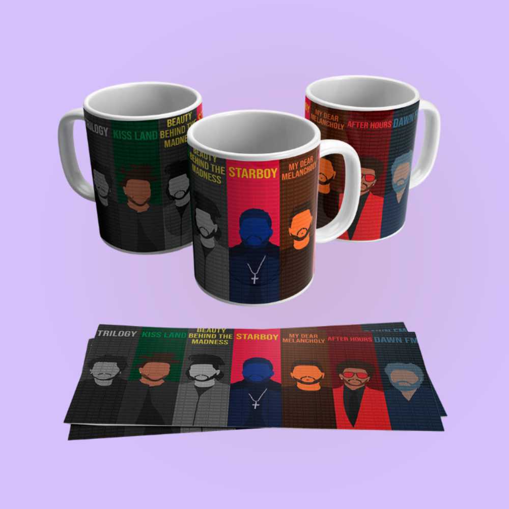 Caneca The Weeknd | Eras | Shopee Brasil