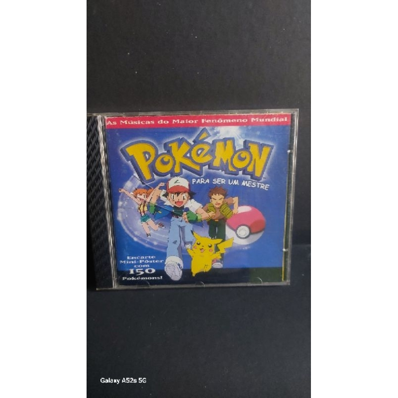 capa do CD Pokemon com poster | Shopee Brasil
