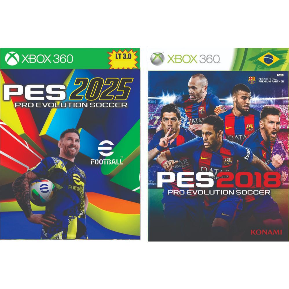 PES 2025 + PES 2019 XBOX 360 | Shopee Brasil