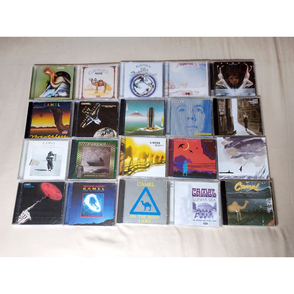 Coleção Camel - 20 Cds - Discografia + Live + Coletâneas | Shopee Brasil