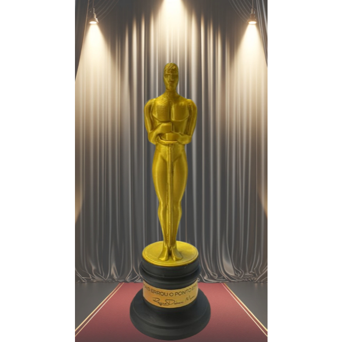 Mini Réplica do Oscar | Shopee Brasil
