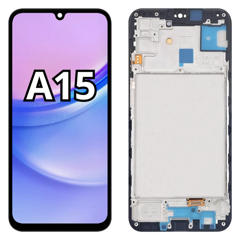 Tela Display Lcd A15 4G A155 A15 5G A156 Incell Com Aro /SEM ARO - A Pronta Entrega | Shopee Brasil