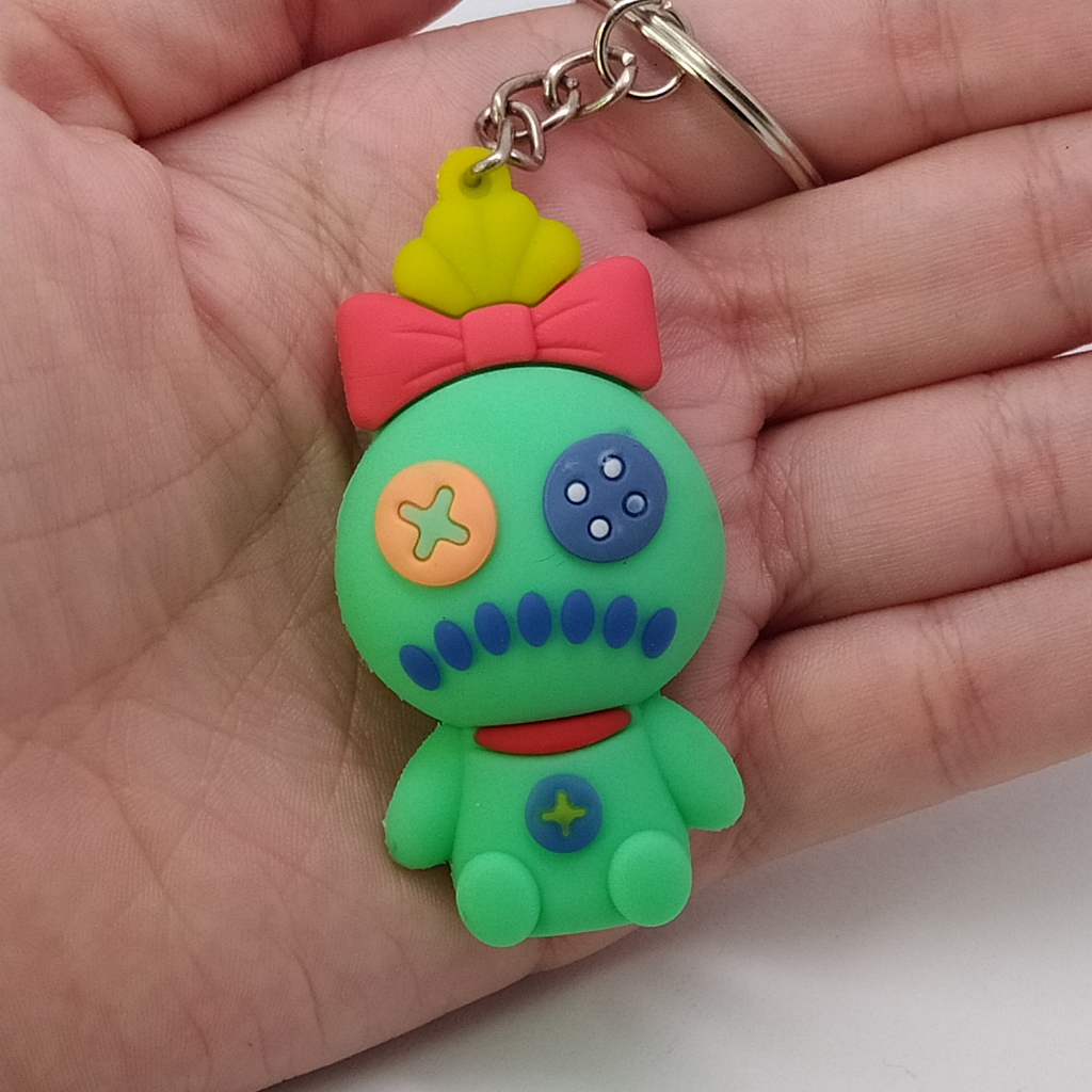 Chaveiro Action Figure Xepa Boneca Lilo Stitch / Geek / Nostalgia ...