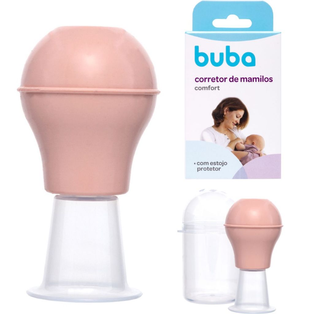 Corretor De Mamilos Invertidos Buba Com Estojo Comfort Buba | Shopee Brasil