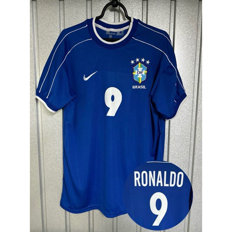 Camisa do R9 retrô - Azul | Shopee Brasil
