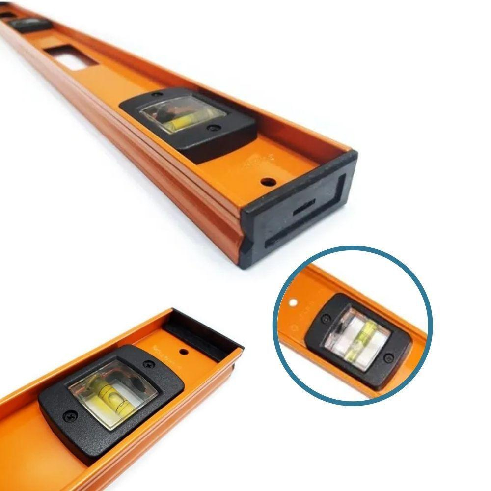 Nível Profissional Em Alumínio 24 Polegadas 60cm Starfer | Shopee Brasil