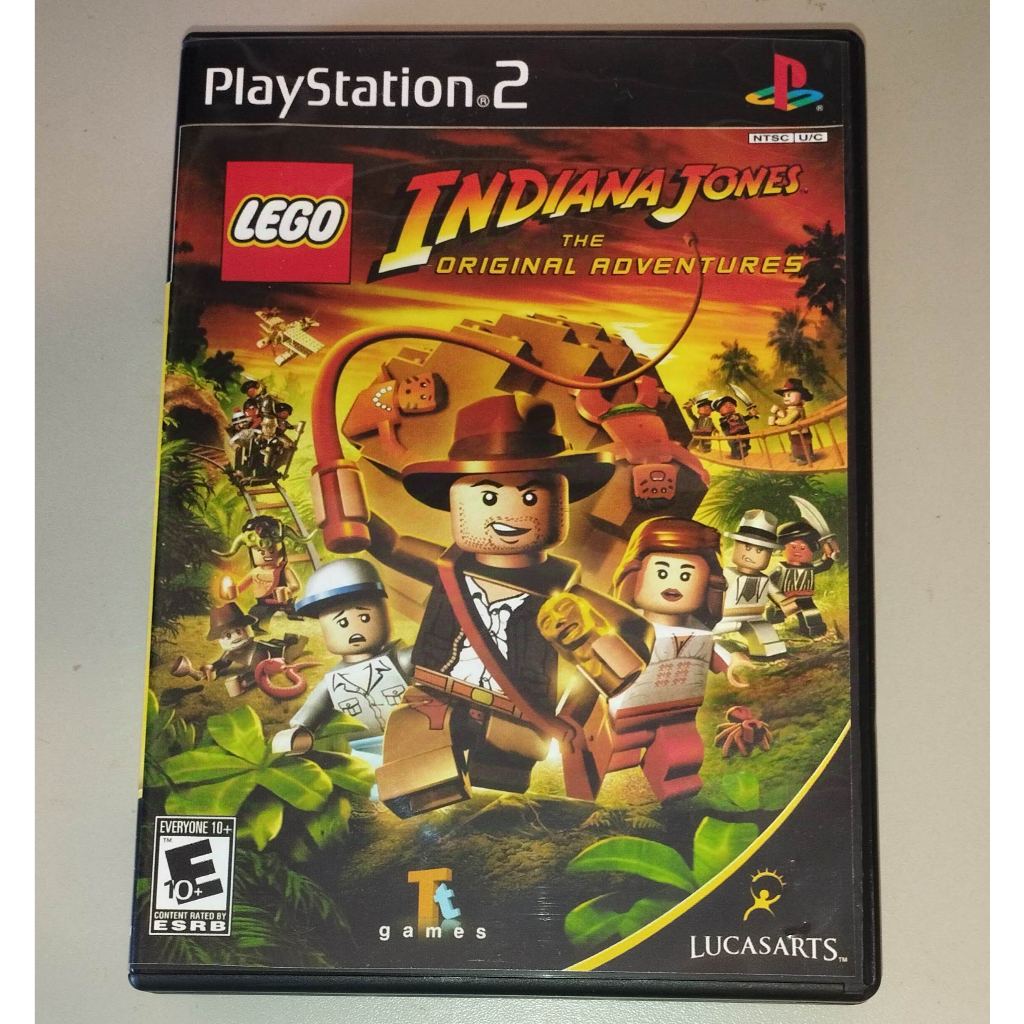 PS2 - Lego Indiana Jones 1 The Original Adventures | Shopee Brasil