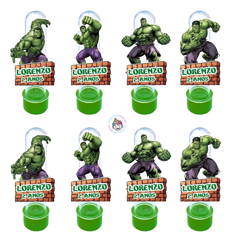 Tags Apliques para Tubetes HULK SuperHerói Lembrancinhas Personalizados ...