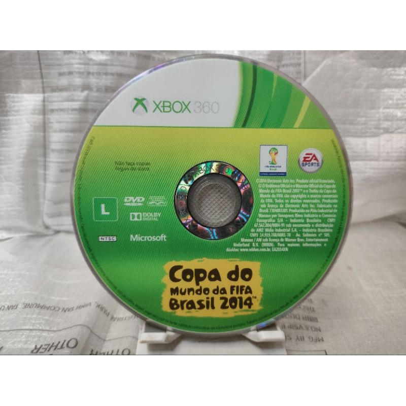 Jogo Copa do Mundo FIFA Brasil 2014 Xbox 360 Original - Apenas o disco | Shopee Brasil