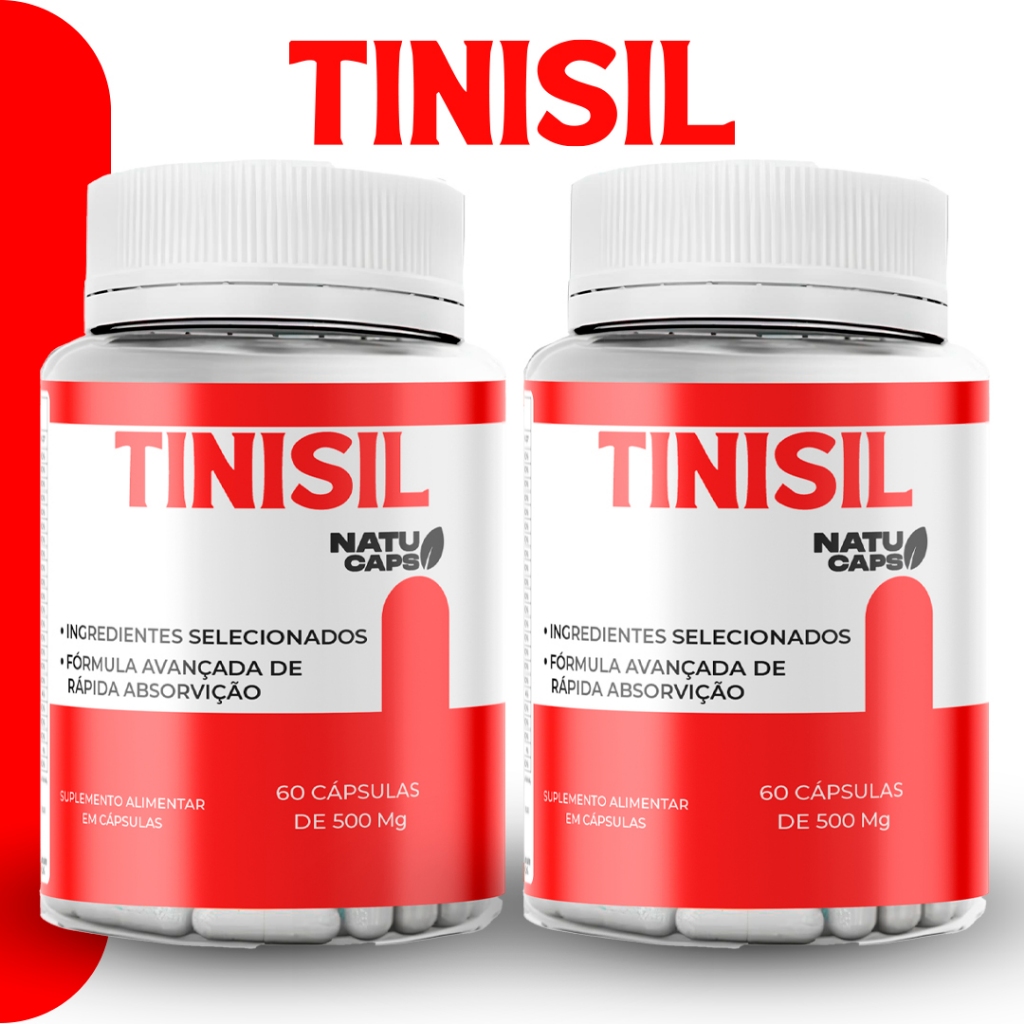 2 Potes de Tinisil - 120 Cápsulas - Fórmula Avançada - Envio Imediato ...