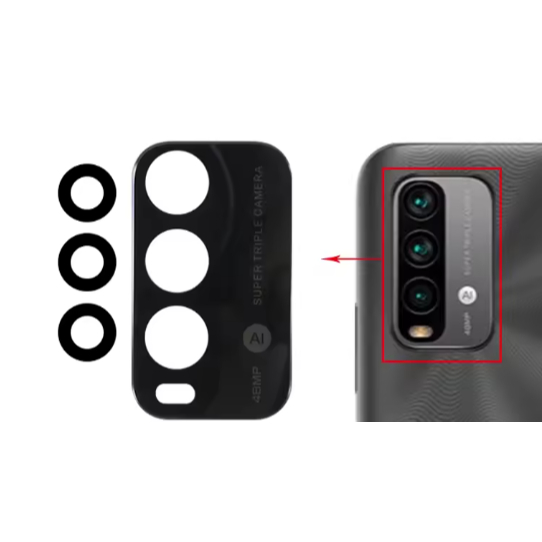 Lente Da Câmera Traseira Redmi 9t KIT | Shopee Brasil
