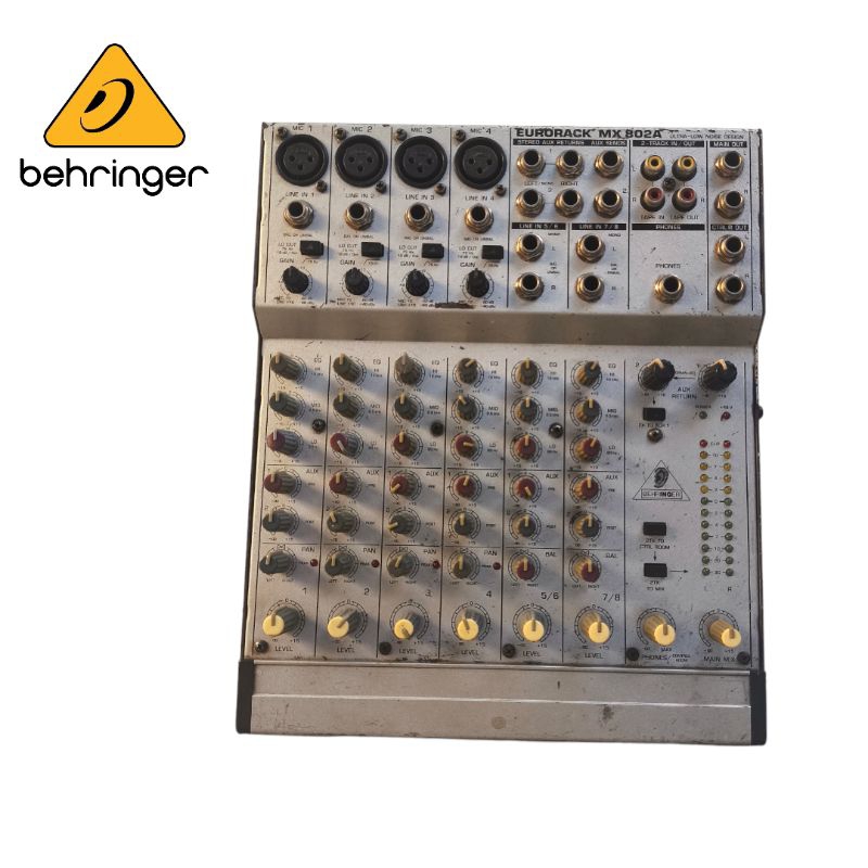Mesa de Som Behringer Eurorack MX802A | Shopee Brasil