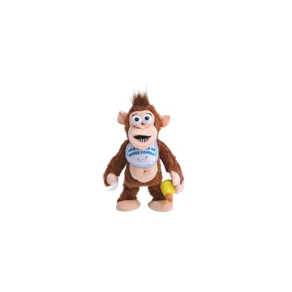 Pelúcia Macaco Maluco - Sr. Bananas Da Caa Toys | Shopee Brasil