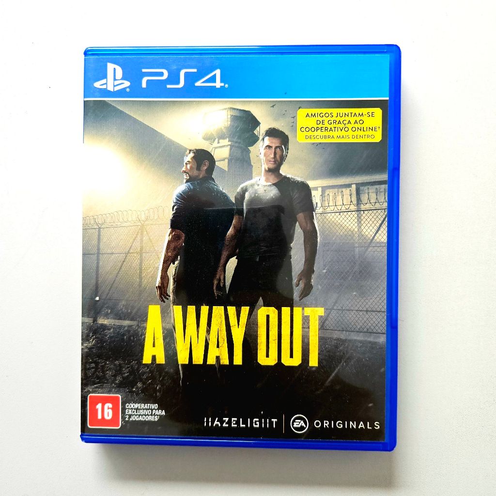 A Way Out Original PS4 Mídia Física | Shopee Brasil