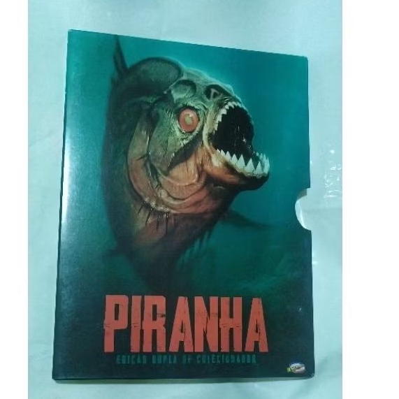dvd box piranha coleção 2 filmes 2 discos | Shopee Brasil
