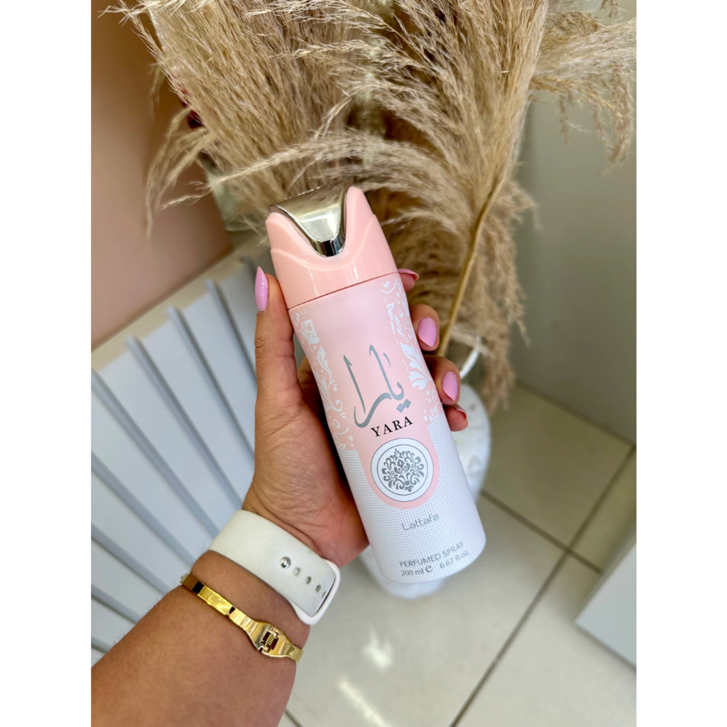 Spray Corporal Aerosol Yara 200 ml – Perfume Desodorante Árabe | Shopee Brasil
