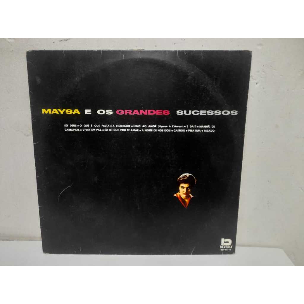 LP Maysa Matarazzo - Maysa e os Grandes Sucessos | Shopee Brasil