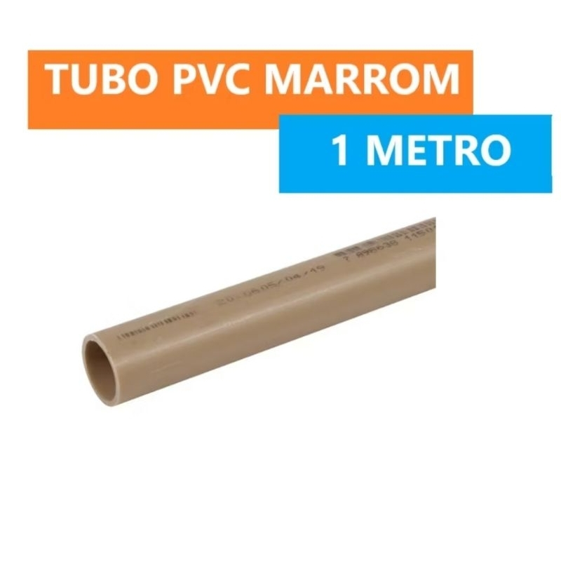 Tubo Cano Barra Pvc Soldavel 1mt 20mm 50mm 32mm 40mm 50mm 60mm | Shopee ...