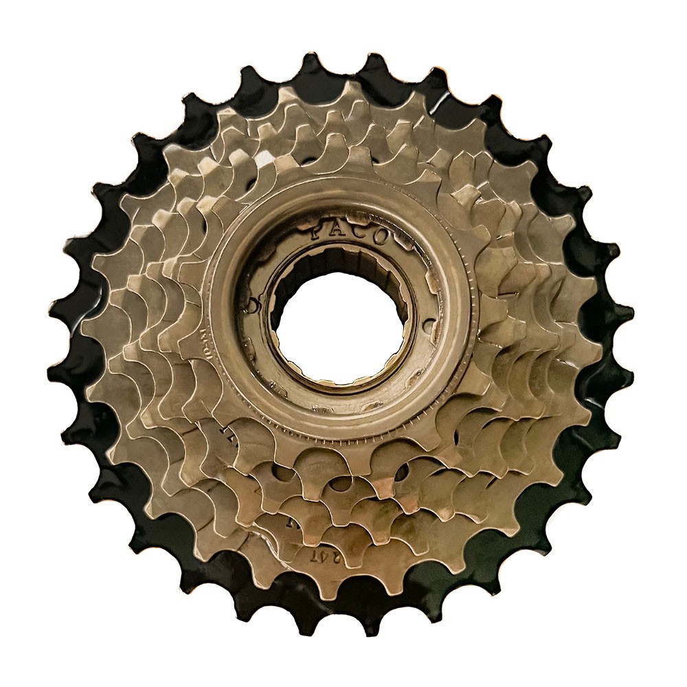 Roda Livre 7V 13/28D Index Dourada/Preta PACO | Shopee Brasil