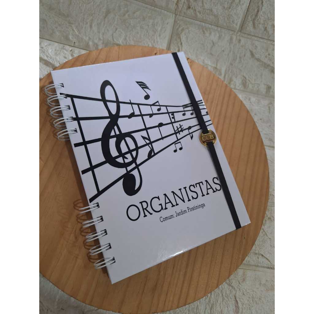 Caderno organista ensaio CCB | Shopee Brasil