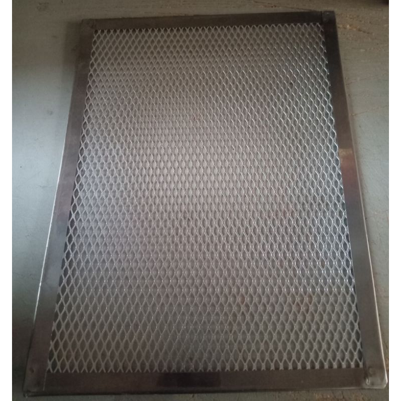 Tela Grade Pra Fogão 4 Bocas 37x40 Alumínio Borda Inox | Shopee Brasil