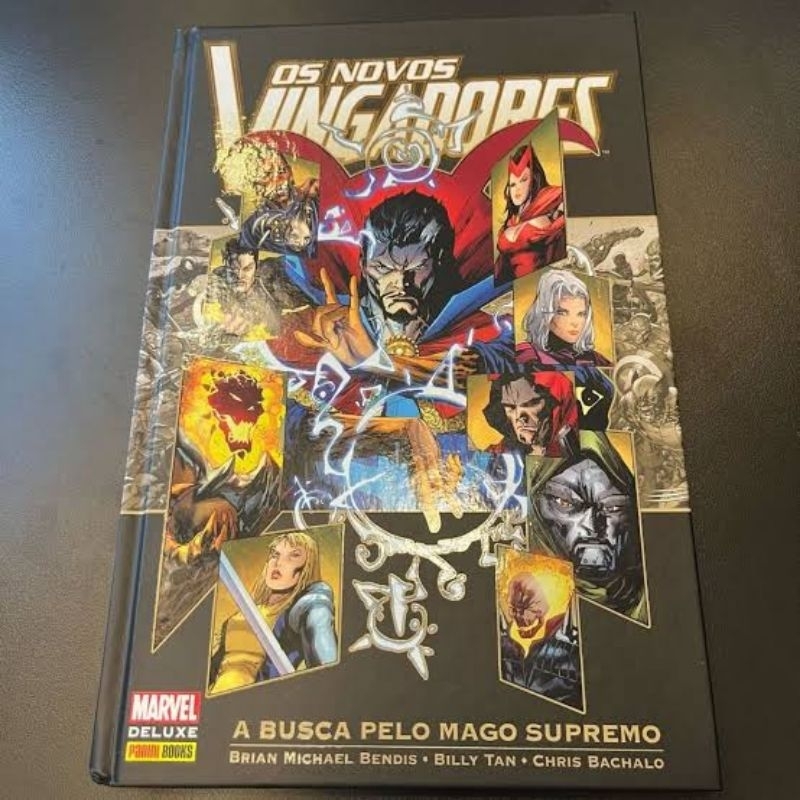 Novos Vingadores A Busca pelo Mago Supremo - Marvel Deluxe | Shopee Brasil