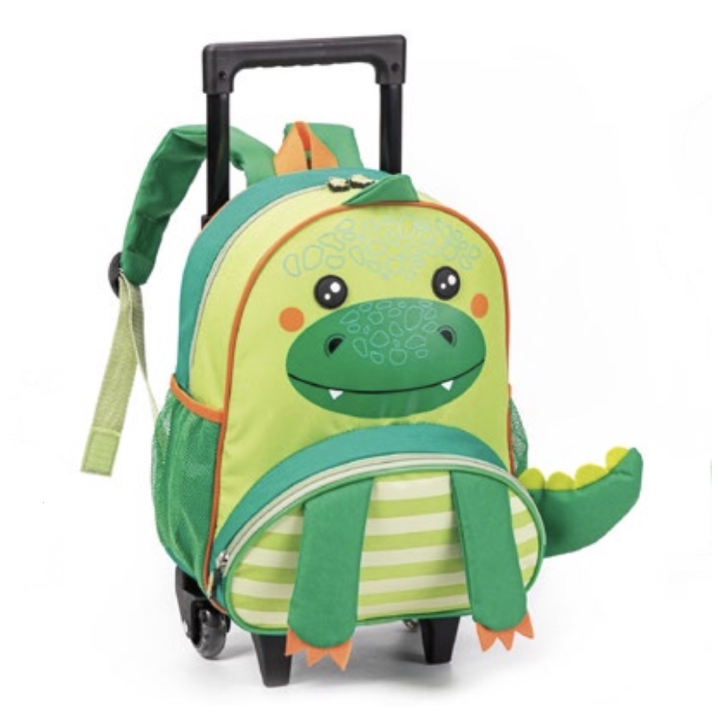 Mochila Infantil Pequena Com 2 Rodinhas IN2587-KR | Shopee Brasil