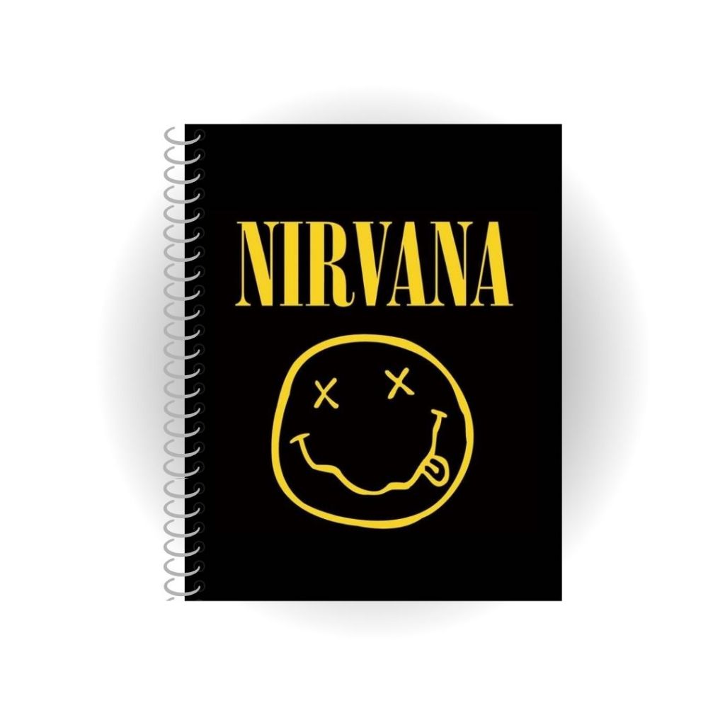 Caderno 20 Matérias Nirvana 320 folhas, Capa Dura | Shopee Brasil