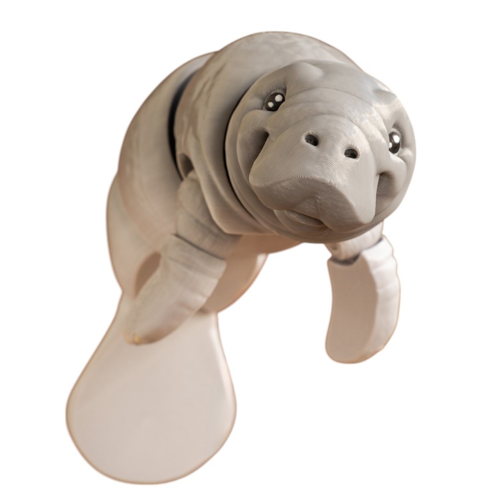 Peixe-boi Manati Articulado 2 Tamanhos Criaturas Articuladas ...