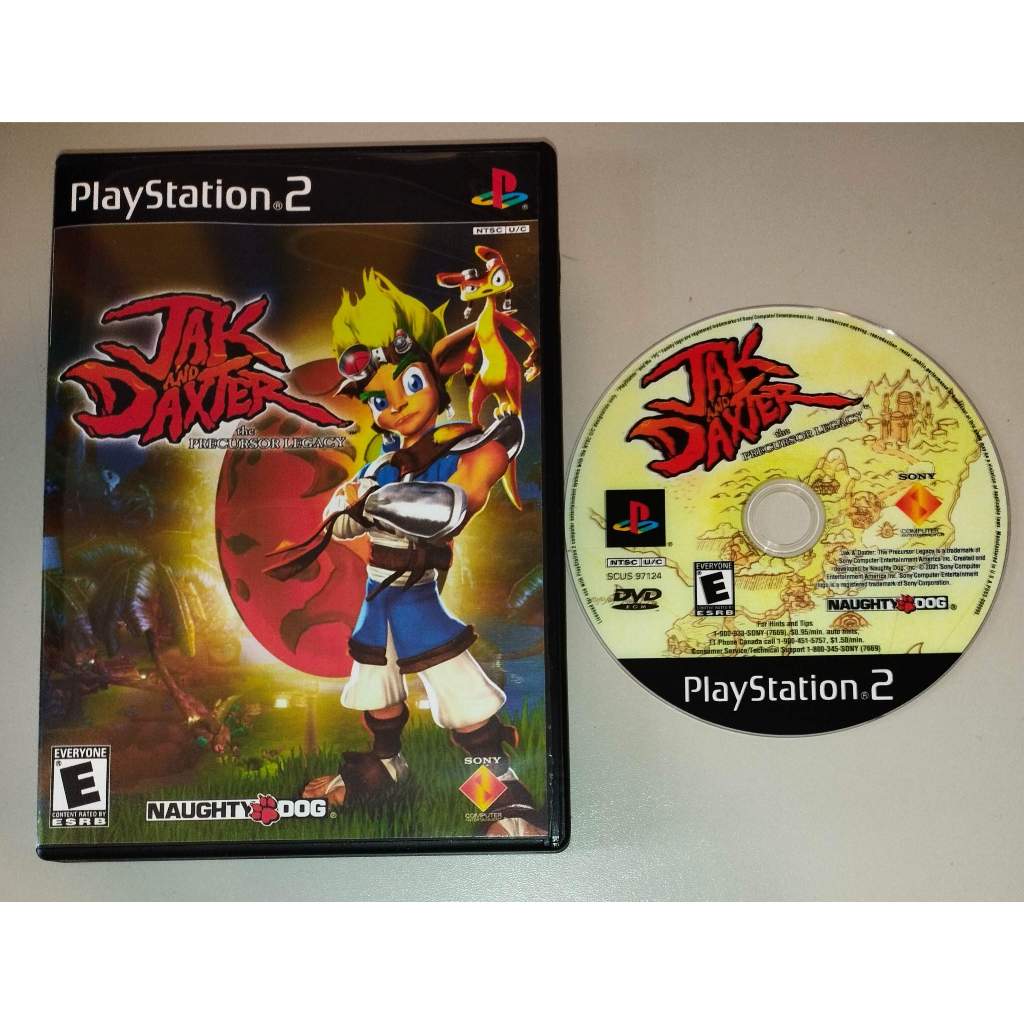 PS2 - Jak and Daxter The Precursor Legacy | Shopee Brasil