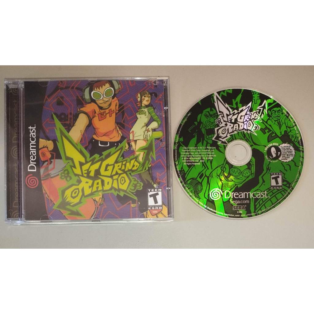 DREAMCAST - Jet Set Radio Jet Grind Radio | Shopee Brasil