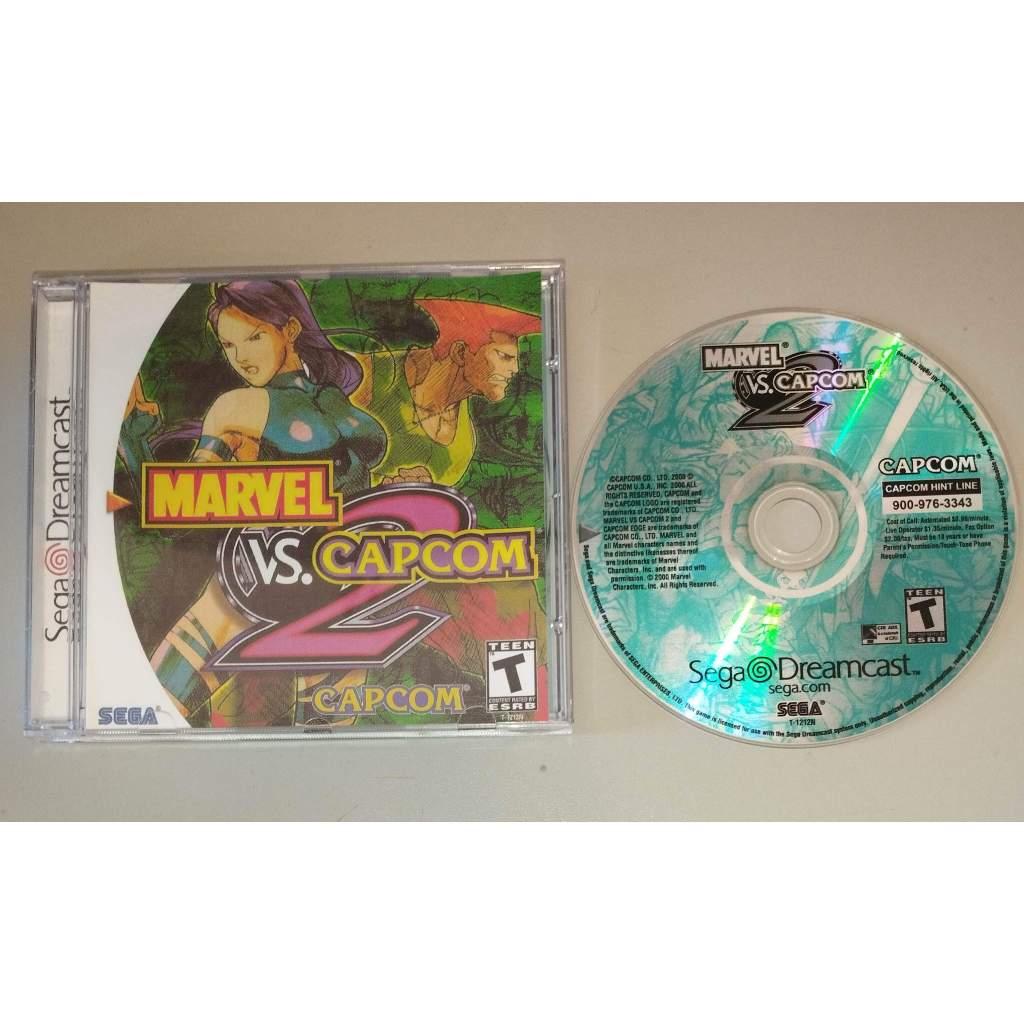 DREAMCAST - MARVEL VS CAPCOM 2 | Shopee Brasil DREAMCAST - MARVEL VS CAPCOM 2 | Shopee Brasil