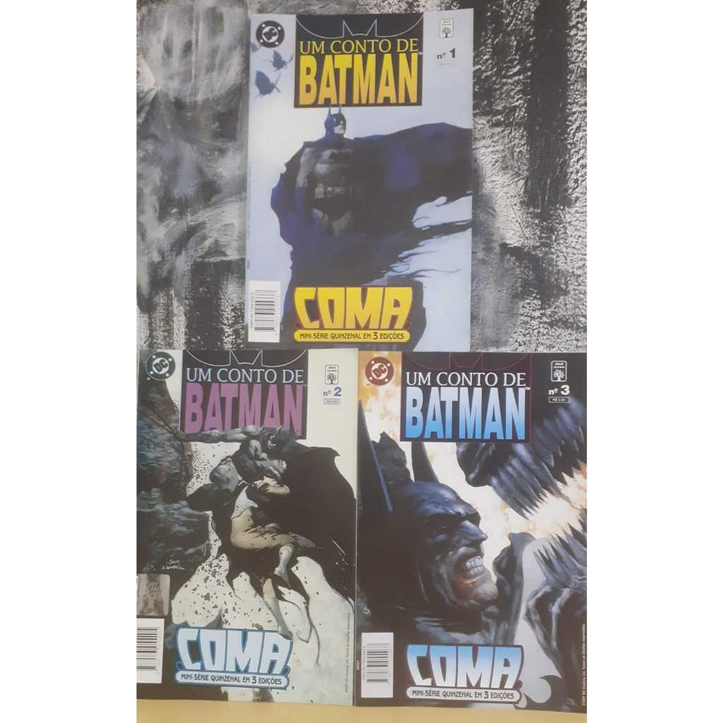 HQ Um Conto de Batman - Coma — Minissérie (Abril Jovem) | Shopee Brasil