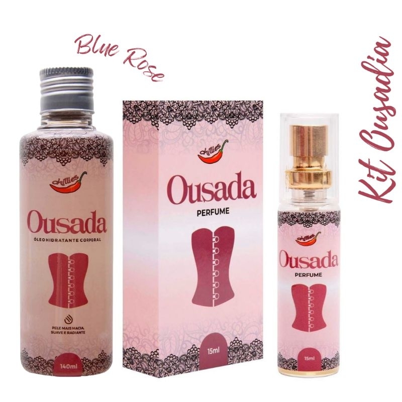 Kit OUSADIA Óleo pós Banho Ousada 140ml + Perfume Envolvente Ousada ...