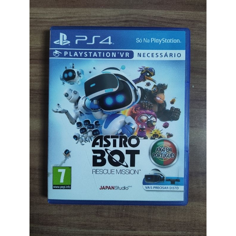 Astro Bot Rescue Mission Ps4 PS VR | Shopee Brasil