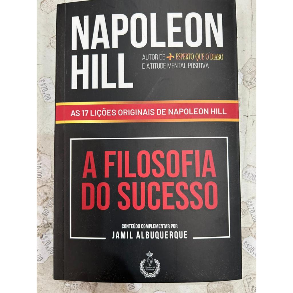 A filosofia do sucesso, Napoleon Hill | Shopee Brasil