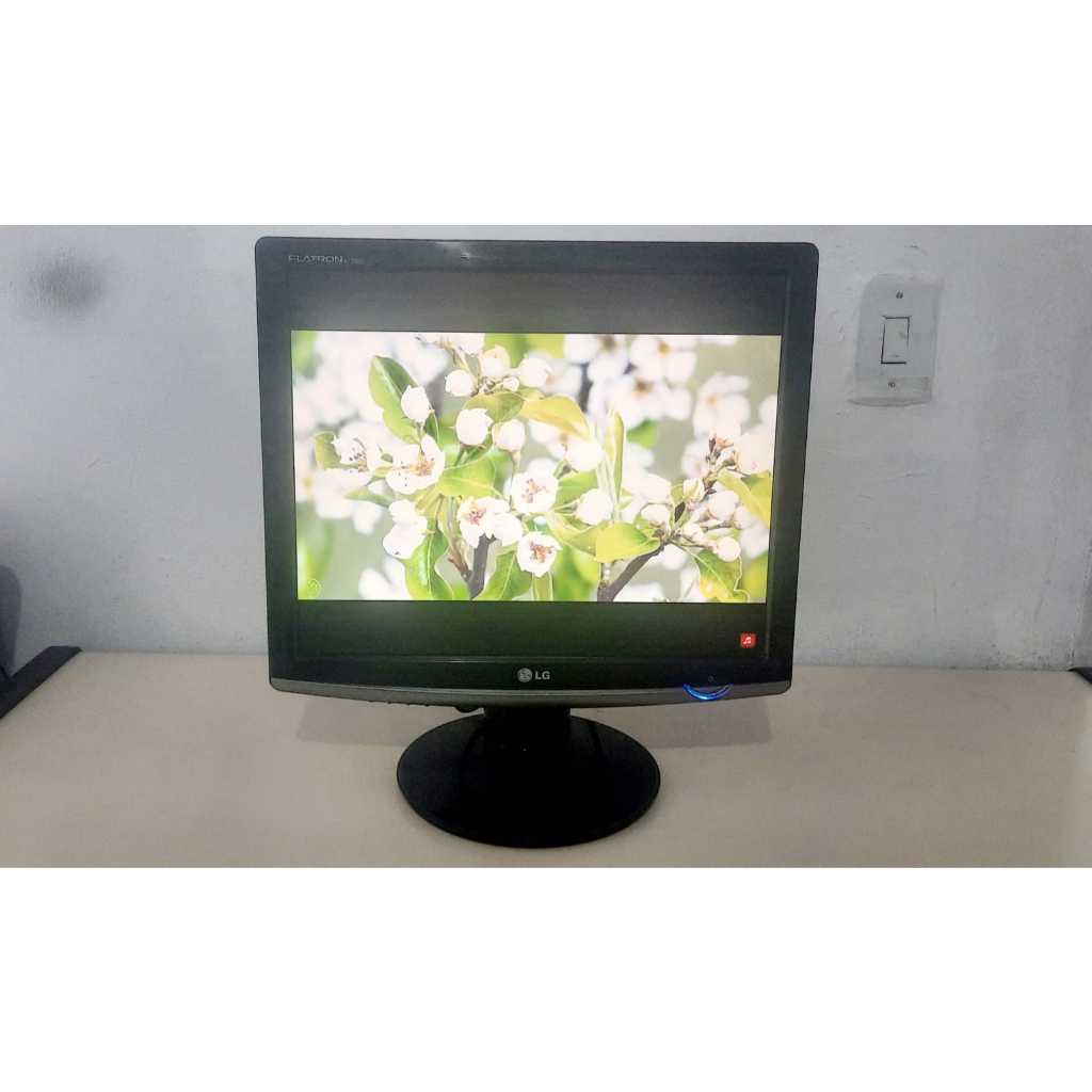 Monitor 17 Polegadas LG Flatron Lcd L1755s Quadrado | Shopee Brasil