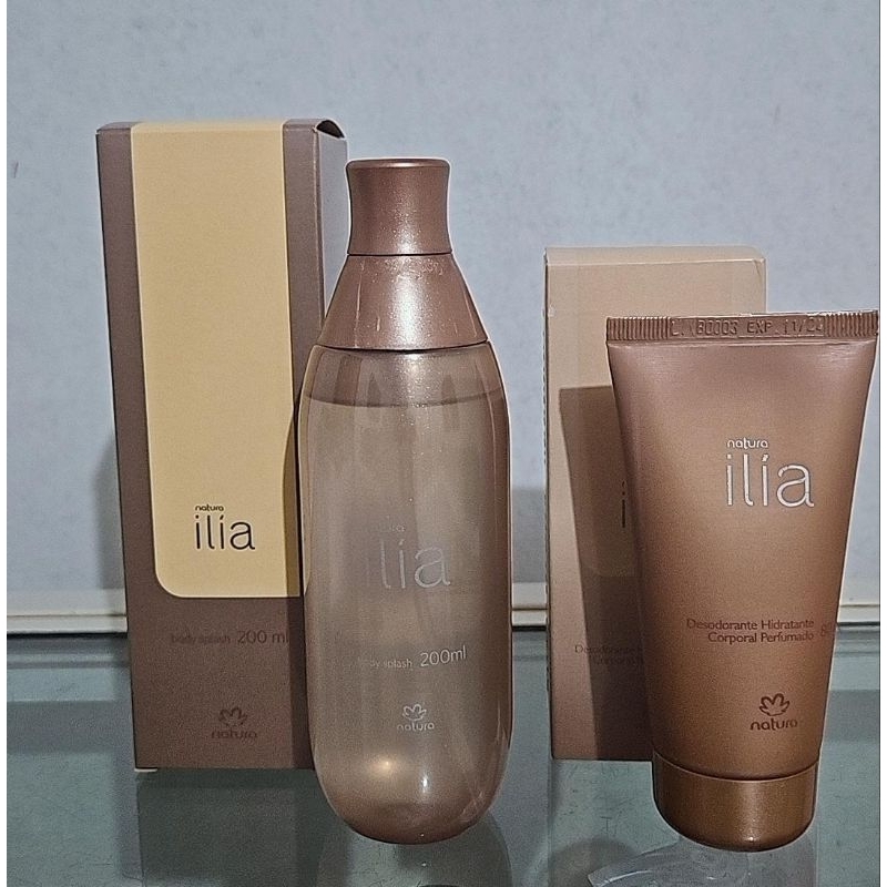 kit ilia 1 body splash 200ml + 1 hidratante 80ml original | Shopee Brasil